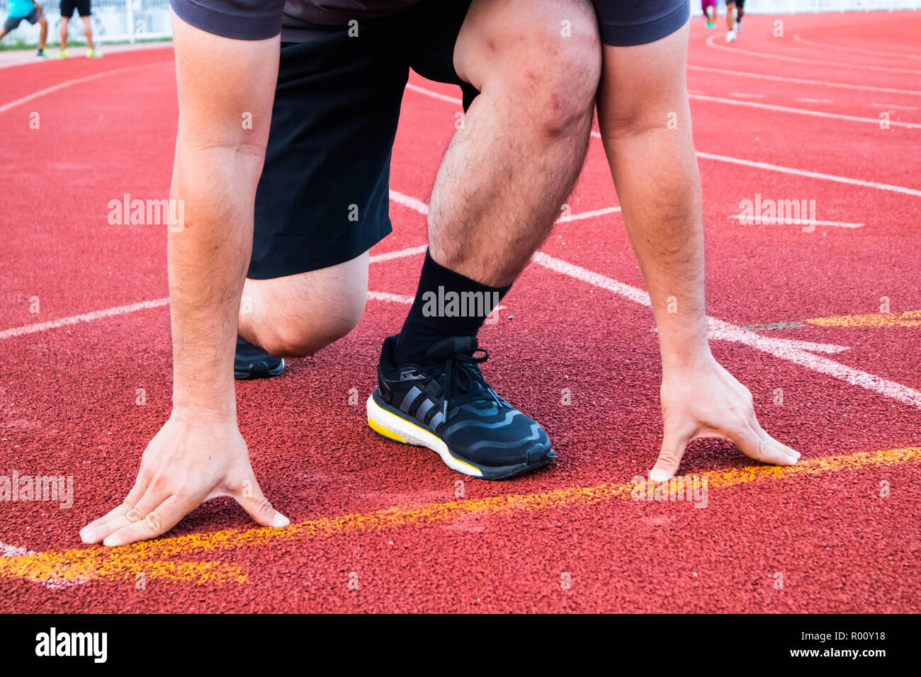 Athletics running hi-res stock photography and images - Alamy
