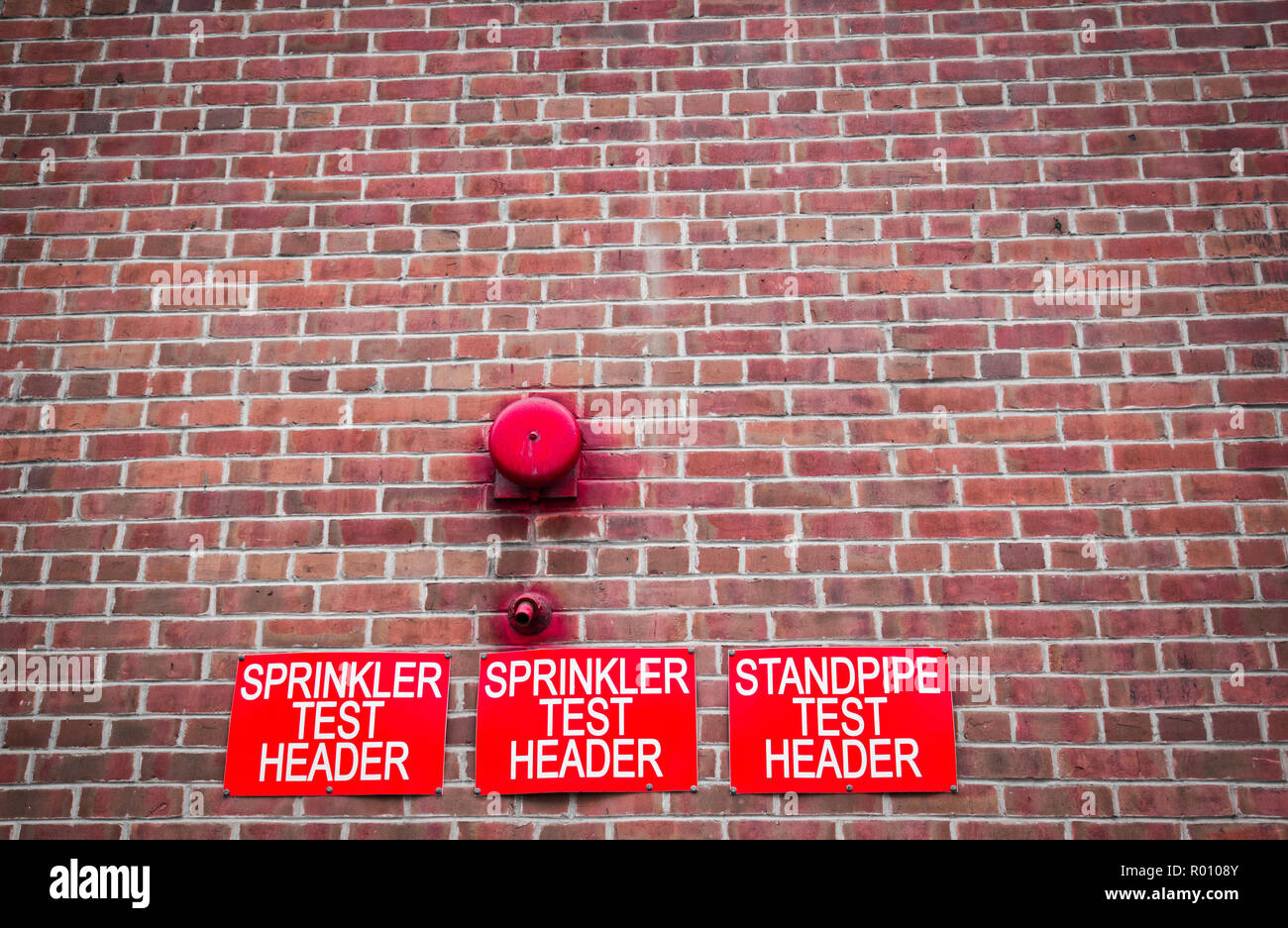 Fire sprinkler system test hi-res stock photography and images - Alamy