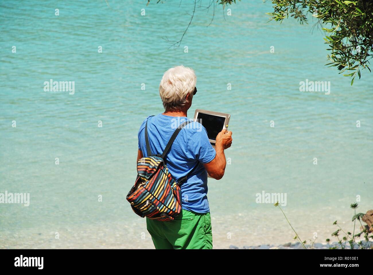 Paxos harami beach hi-res stock photography and images - Alamy