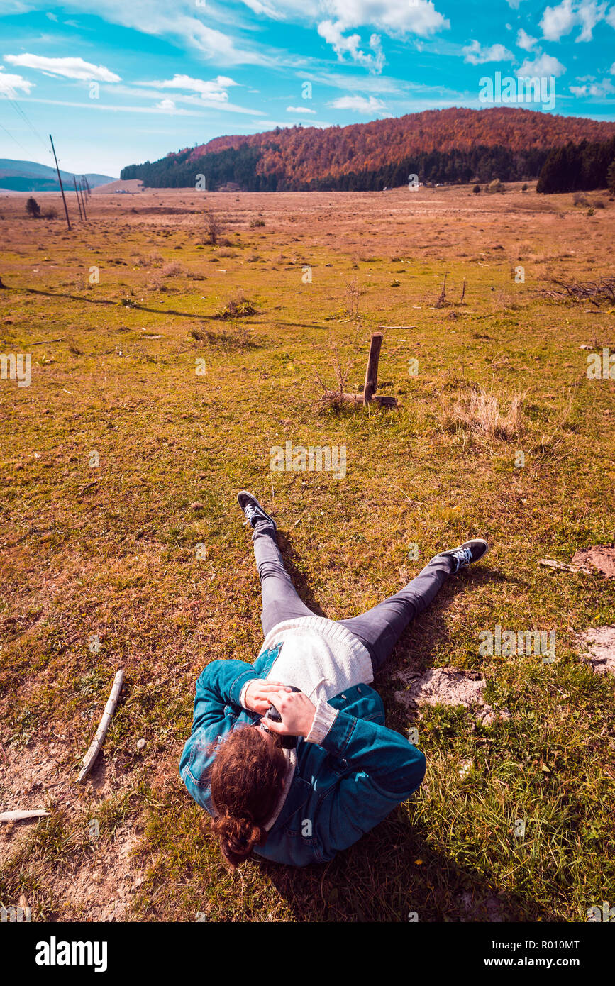 Low laying landscape hi-res stock photography and images - Alamy