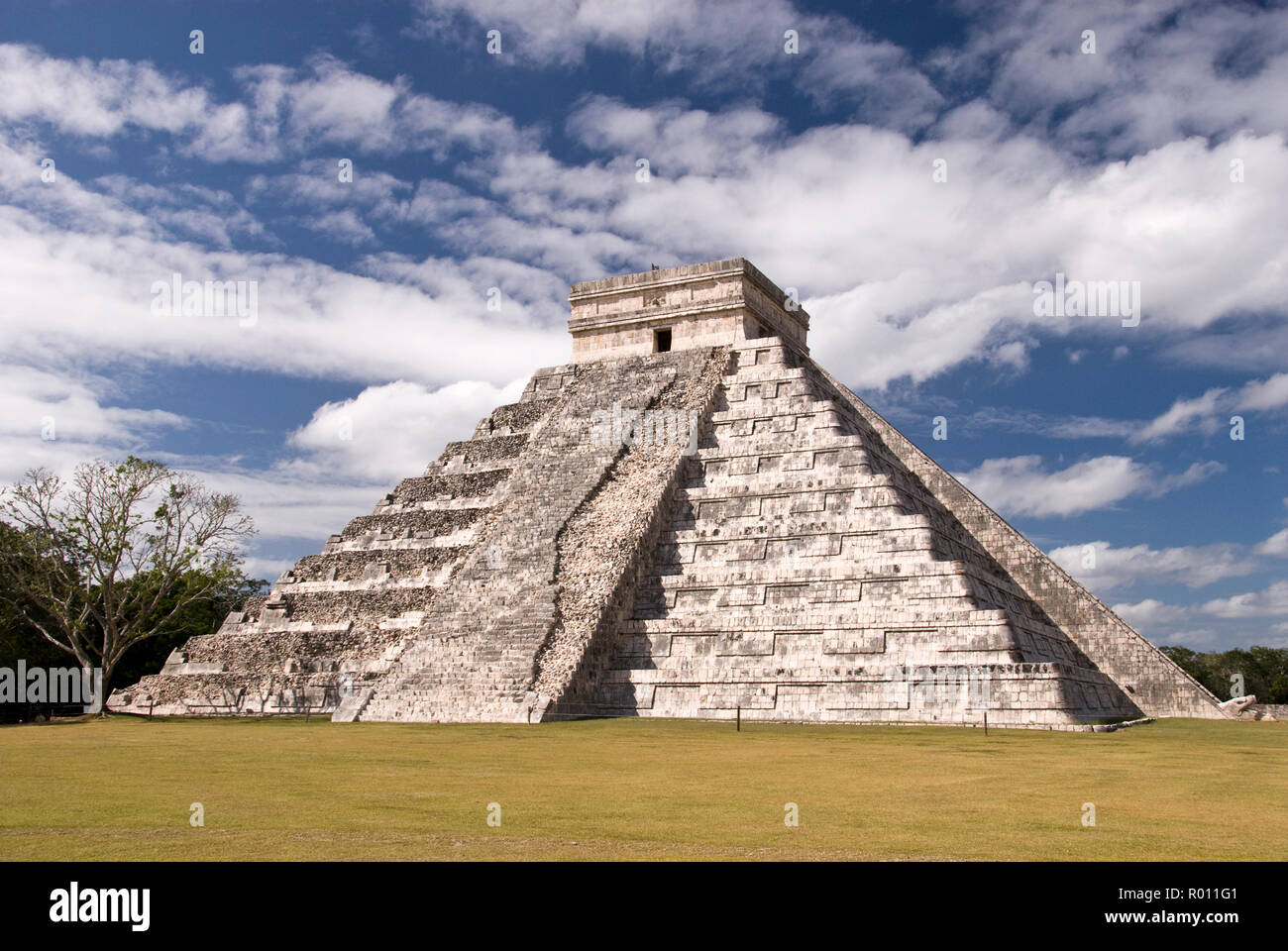 El Castillo, also known as the Temple of Kukulcan, is a Mesoamerican ...