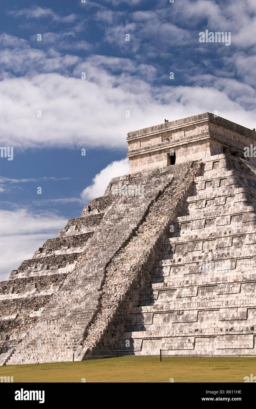 El Castillo, also known as the Temple of Kukulcan, is a Mesoamerican ...