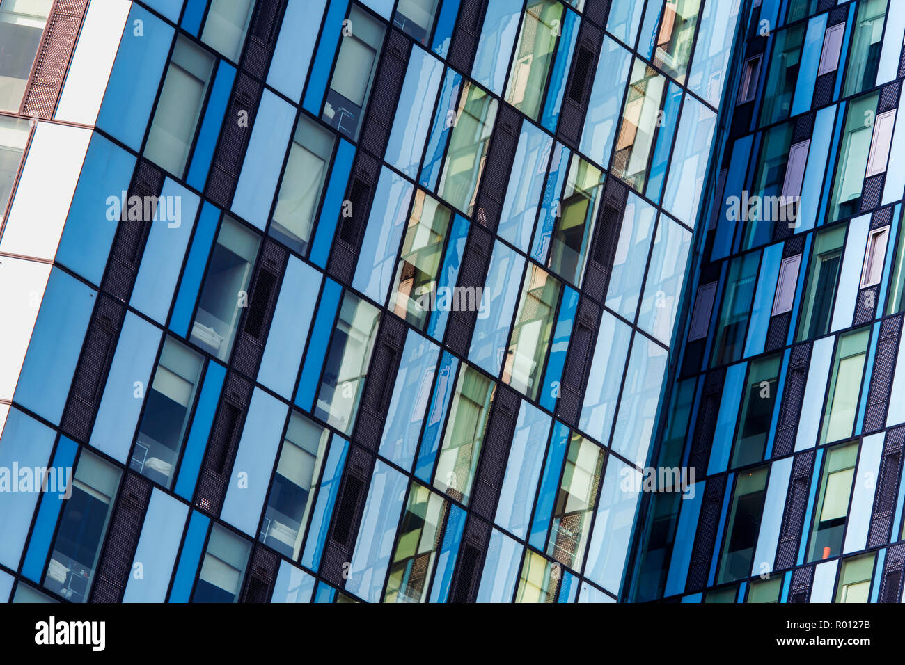 Nido, Kings Cross building abstract. London, England Stock Photo - Alamy