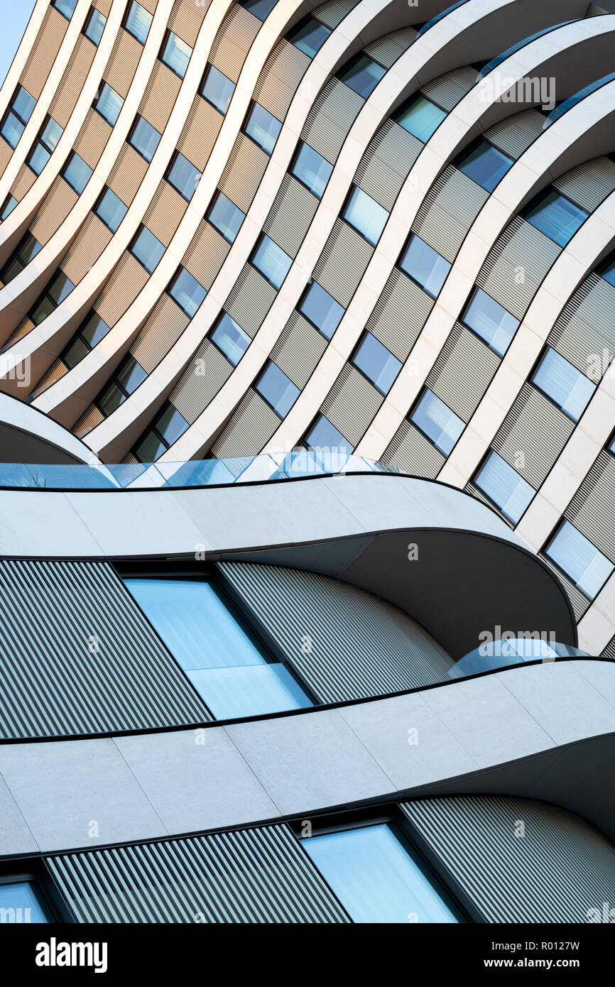 Riverwalk Apartment Building. Building architecture. London, England ...