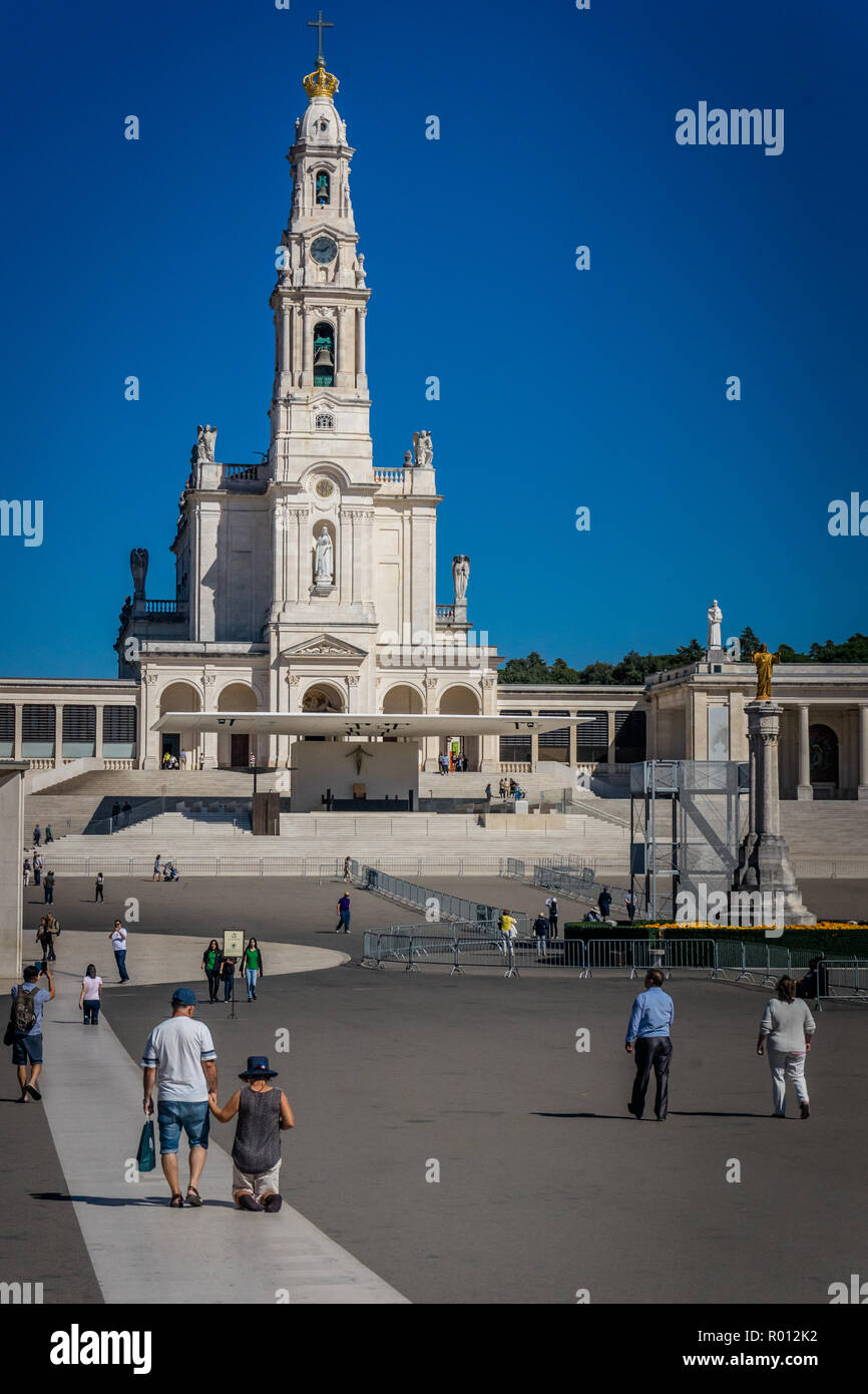 Fátima is the centre of the Catholic religion in Portugal Stock Photo ...