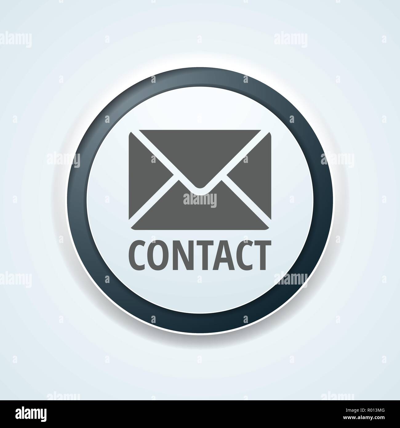 Contact us button Stock Vector Images - Alamy