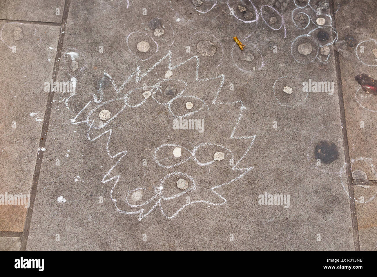Chewing gum pavement hi-res stock photography and images - Alamy