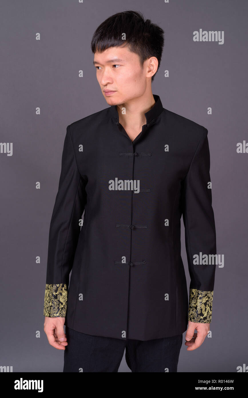 Asian men portrait studio hi-res stock photography and images - Alamy
