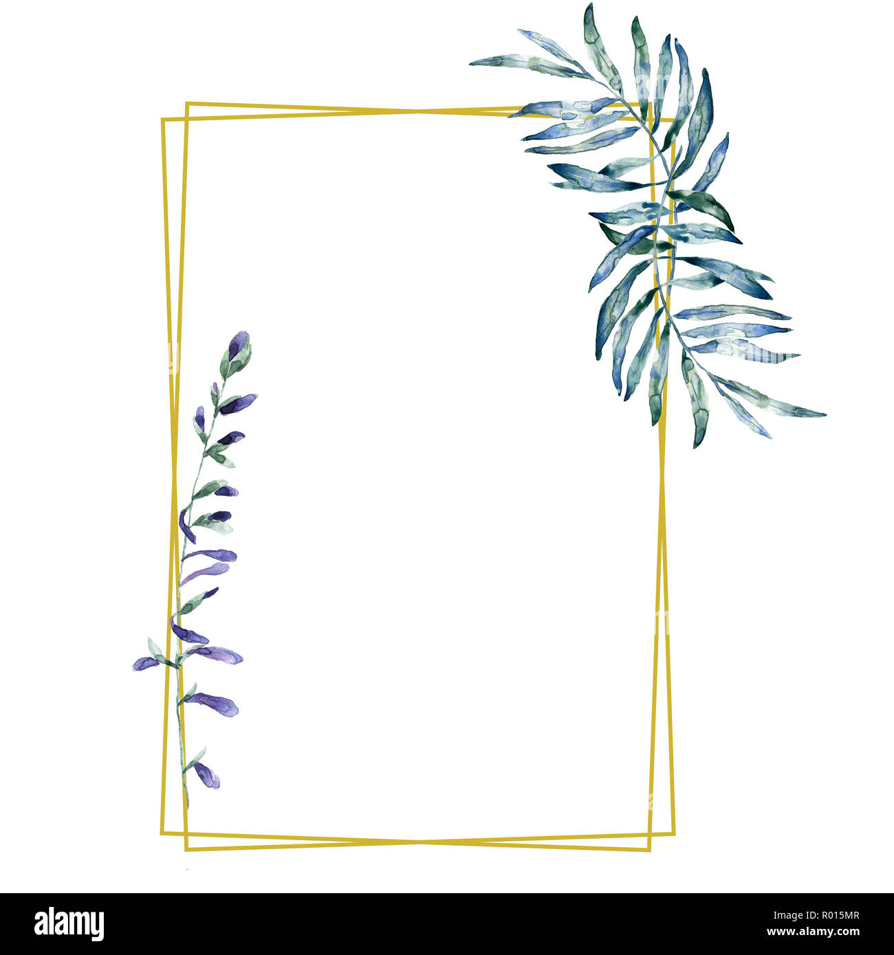 Wedding Invitation, floral invite card Stock Photo - Alamy