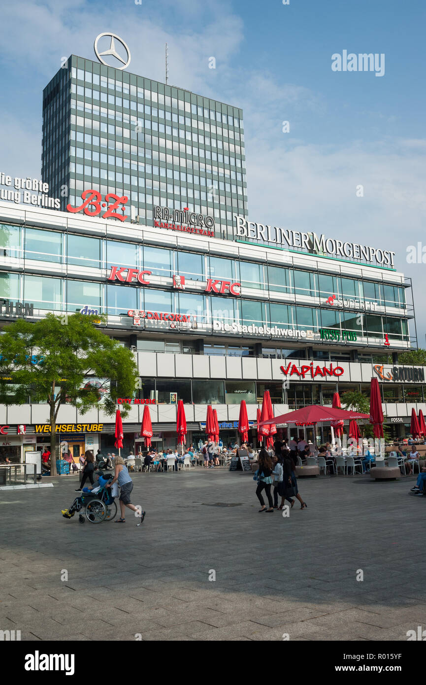 Europa center shopping mall hi-res stock photography and images - Alamy