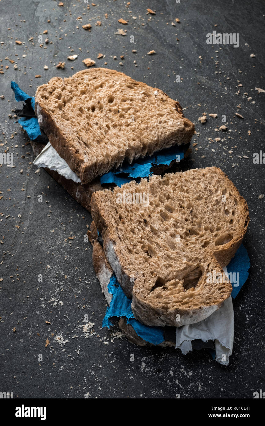 Food waste bread hi-res stock photography and images - Alamy