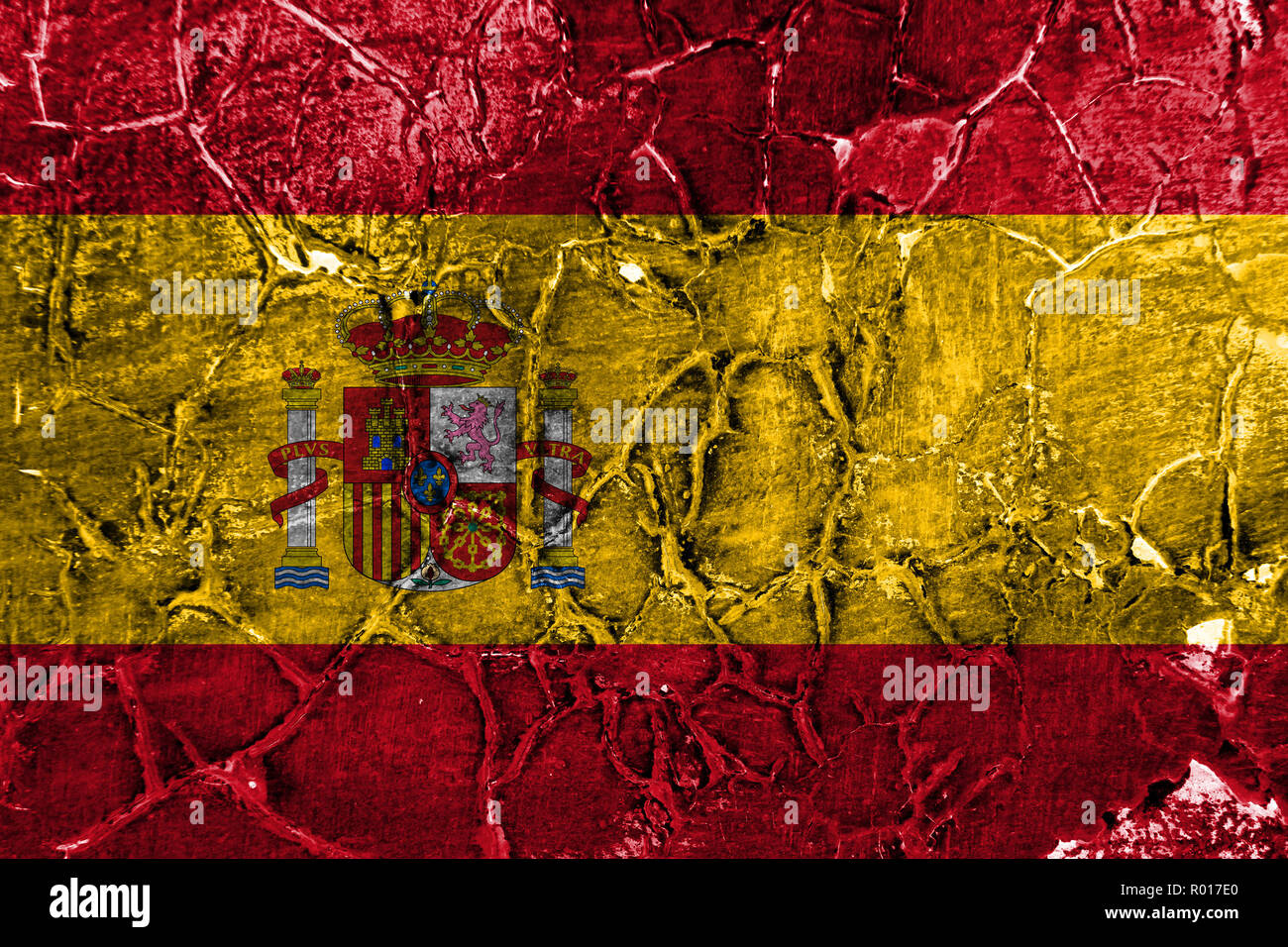 Old Spain grunge background flag Stock Photo - Alamy