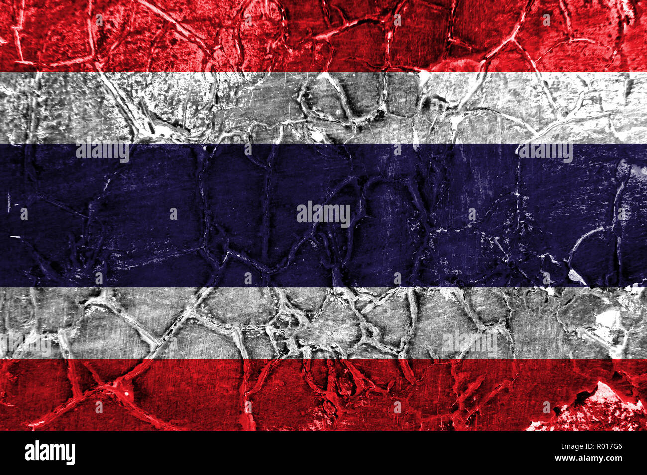 Grunge thailand flag hi-res stock photography and images - Alamy