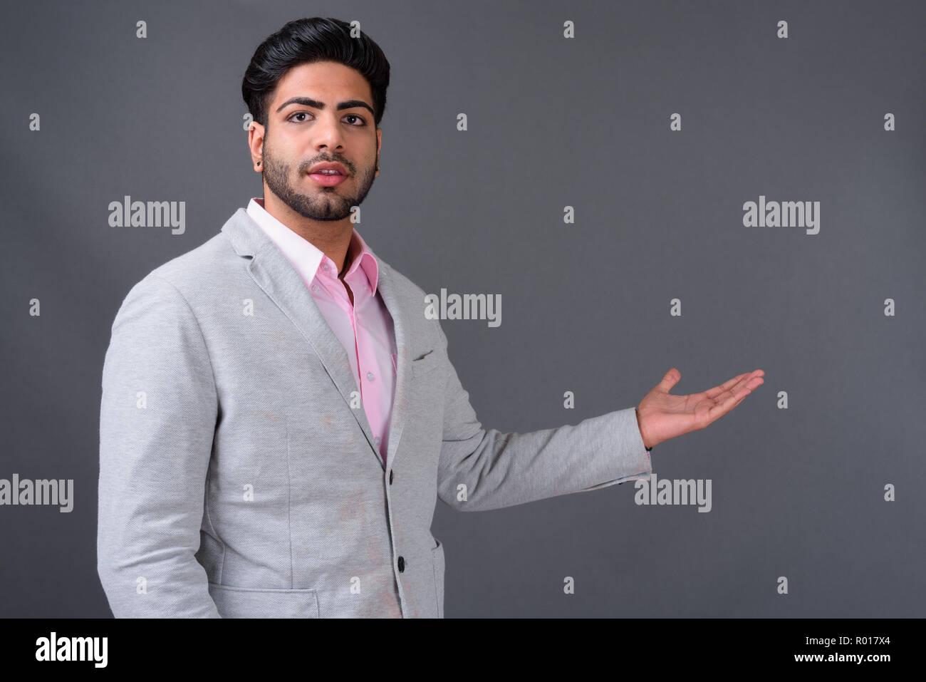 Indian hand holding hi-res stock photography and images - Alamy