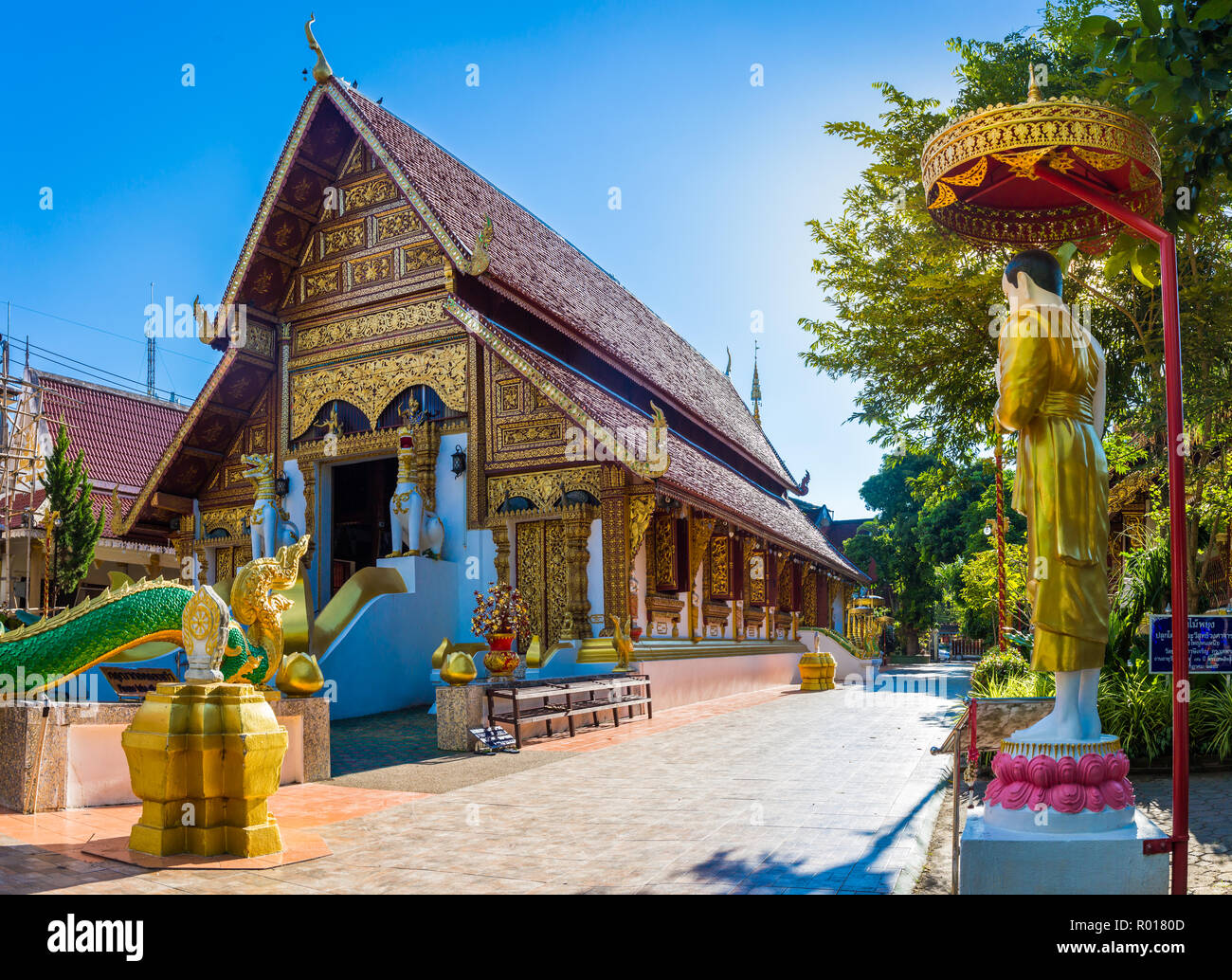 Phra singha temple in chiang mai hi-res stock photography and images ...