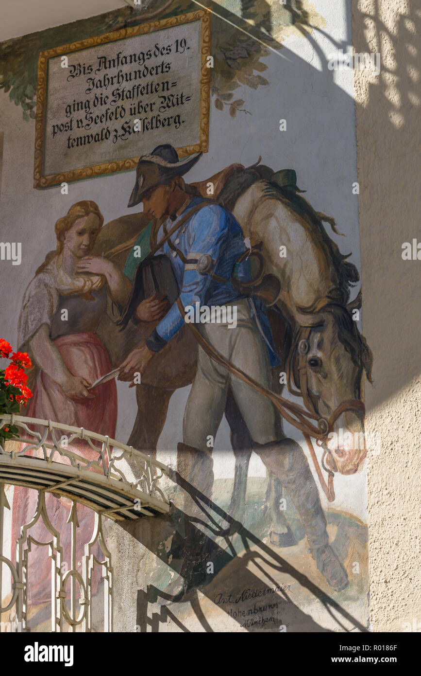 Historical postman germany hi-res stock photography and images - Alamy