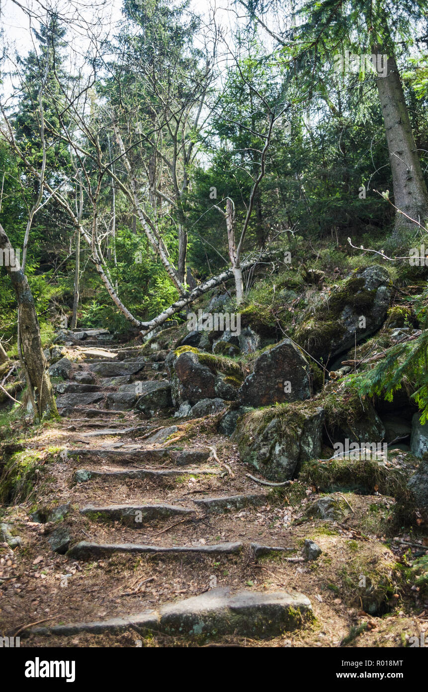 Ancient trekking route hi-res stock photography and images - Alamy