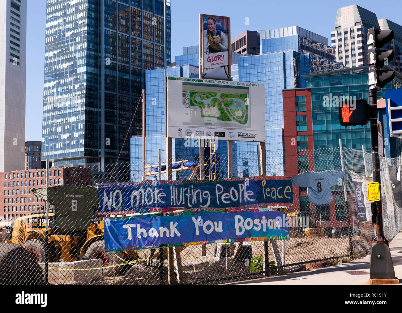 The park will overlook Fort Point Channel and feature a children's ...