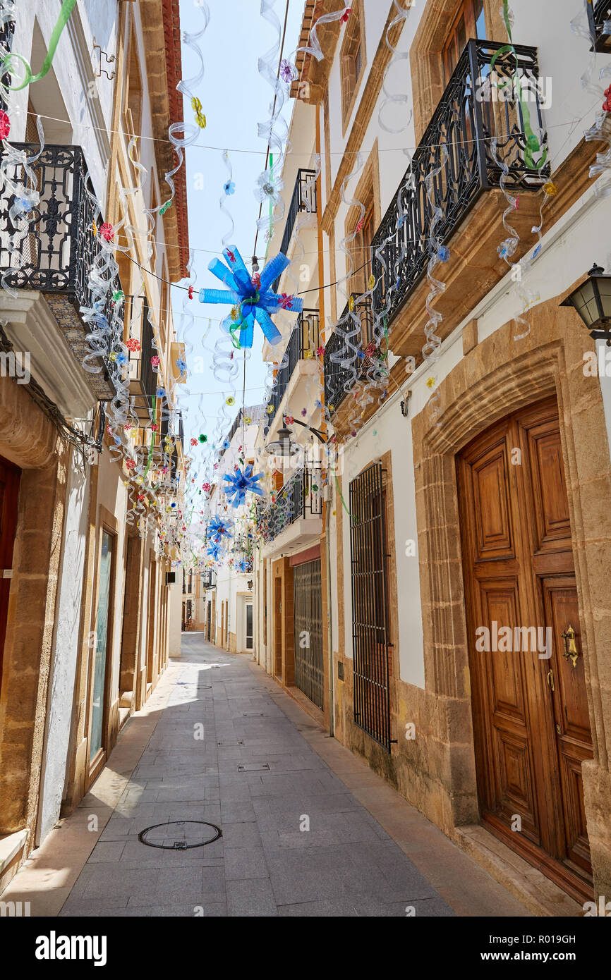 Old town javea costa blanca hi-res stock photography and images - Alamy