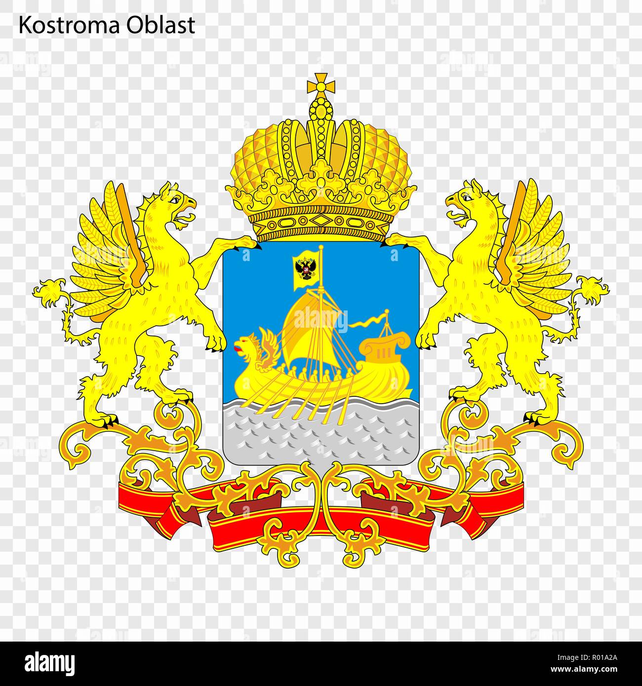 Kostroma oblast flag hi-res stock photography and images - Alamy