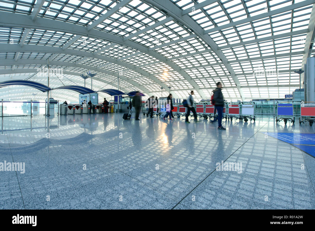 The capital airport air building Stock Photo - Alamy