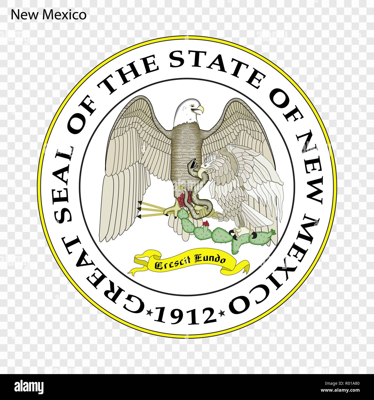 Emblem of Tennessee, state of USA. Vector illustration Stock Vector ...