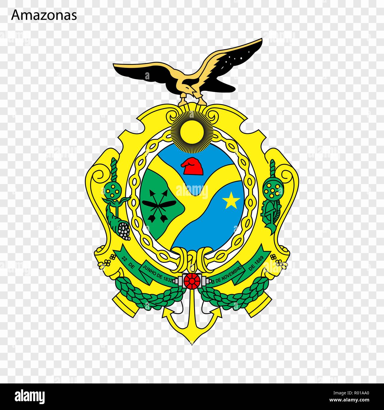 Alagoas flag Stock Vector Images - Alamy