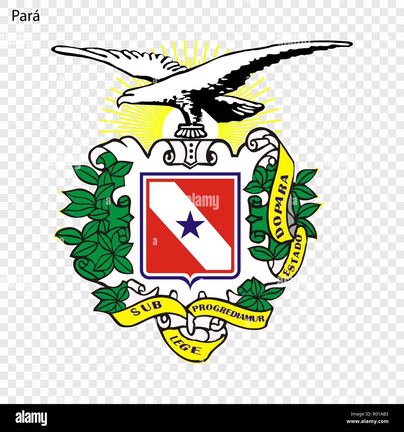 Emblem of Amapa, state of Brazil Stock Vector Image & Art - Alamy