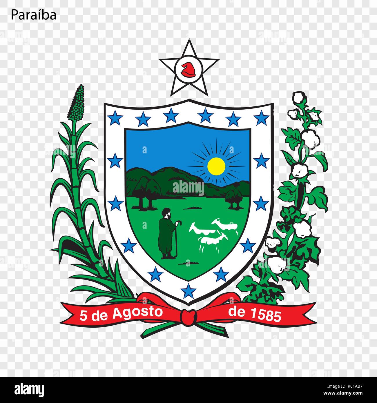 Emblem of Amazonas, state of Brazil Stock Vector Image & Art - Alamy