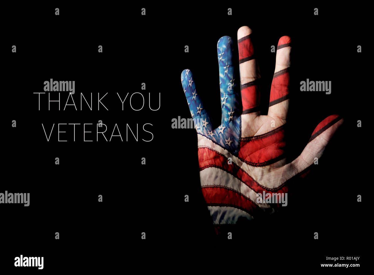 Thank you veterans sign hi-res stock photography and images - Alamy