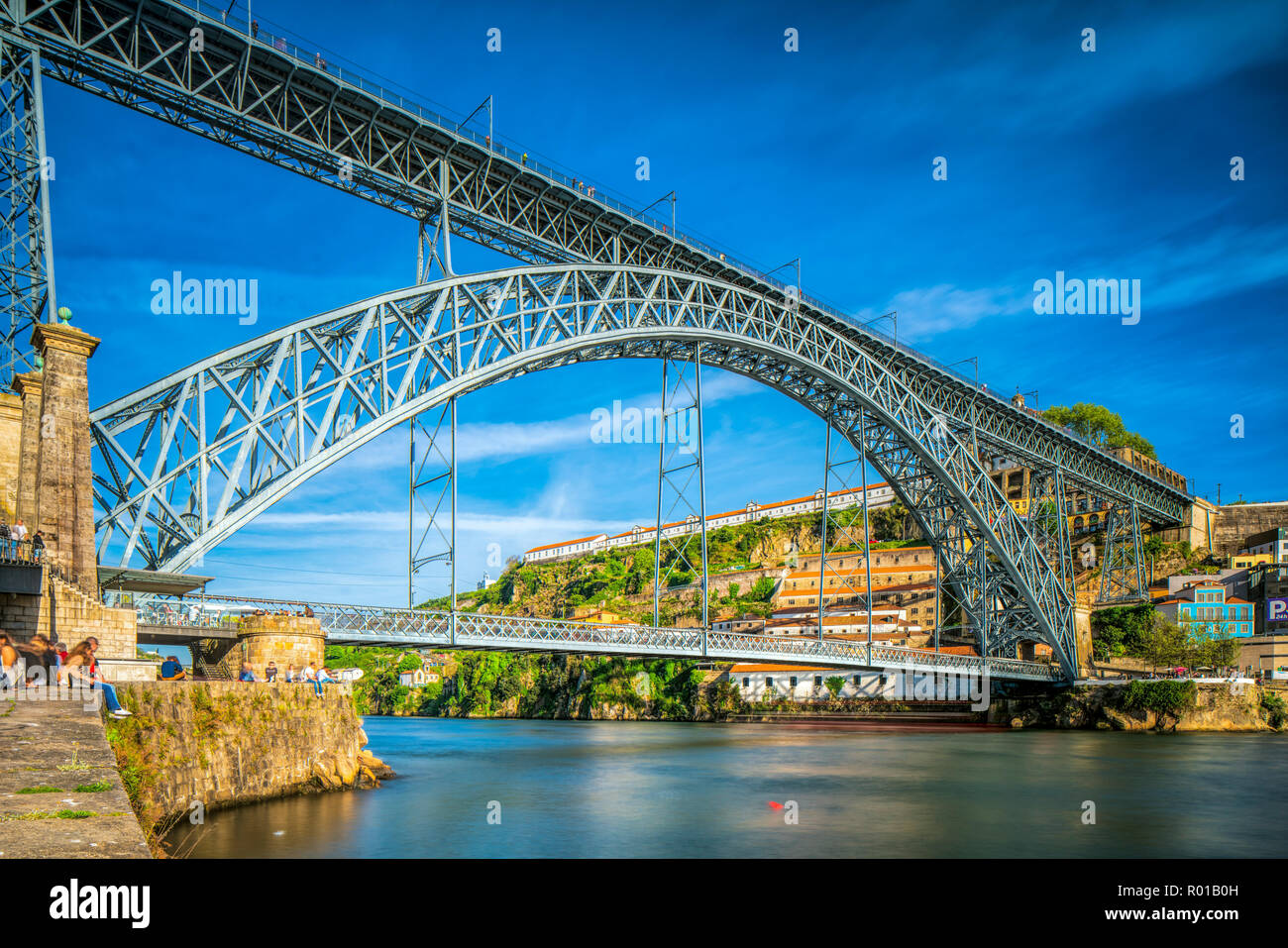 Dom luis i bridge daytime hi-res stock photography and images - Alamy