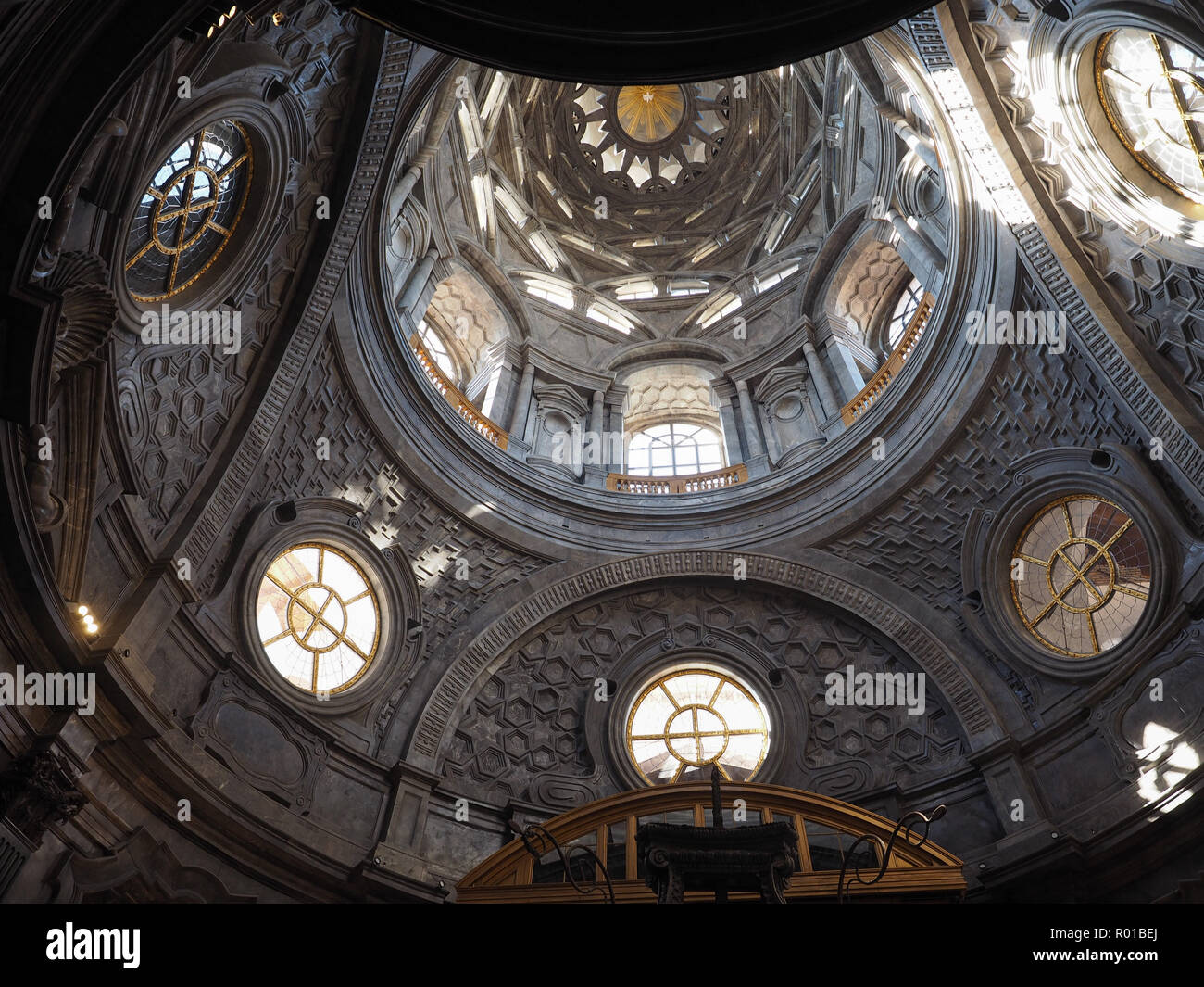 Chapel of the holy shroud dome hi-res stock photography and images - Alamy