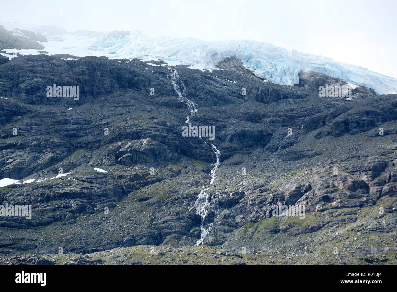Alaska snow mountain Stock Photo - Alamy
