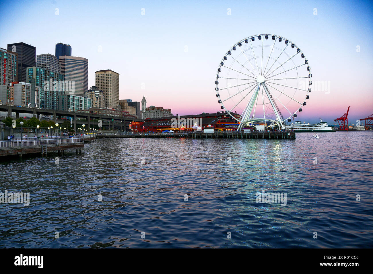 Seattle color wheel hi-res stock photography and images - Alamy