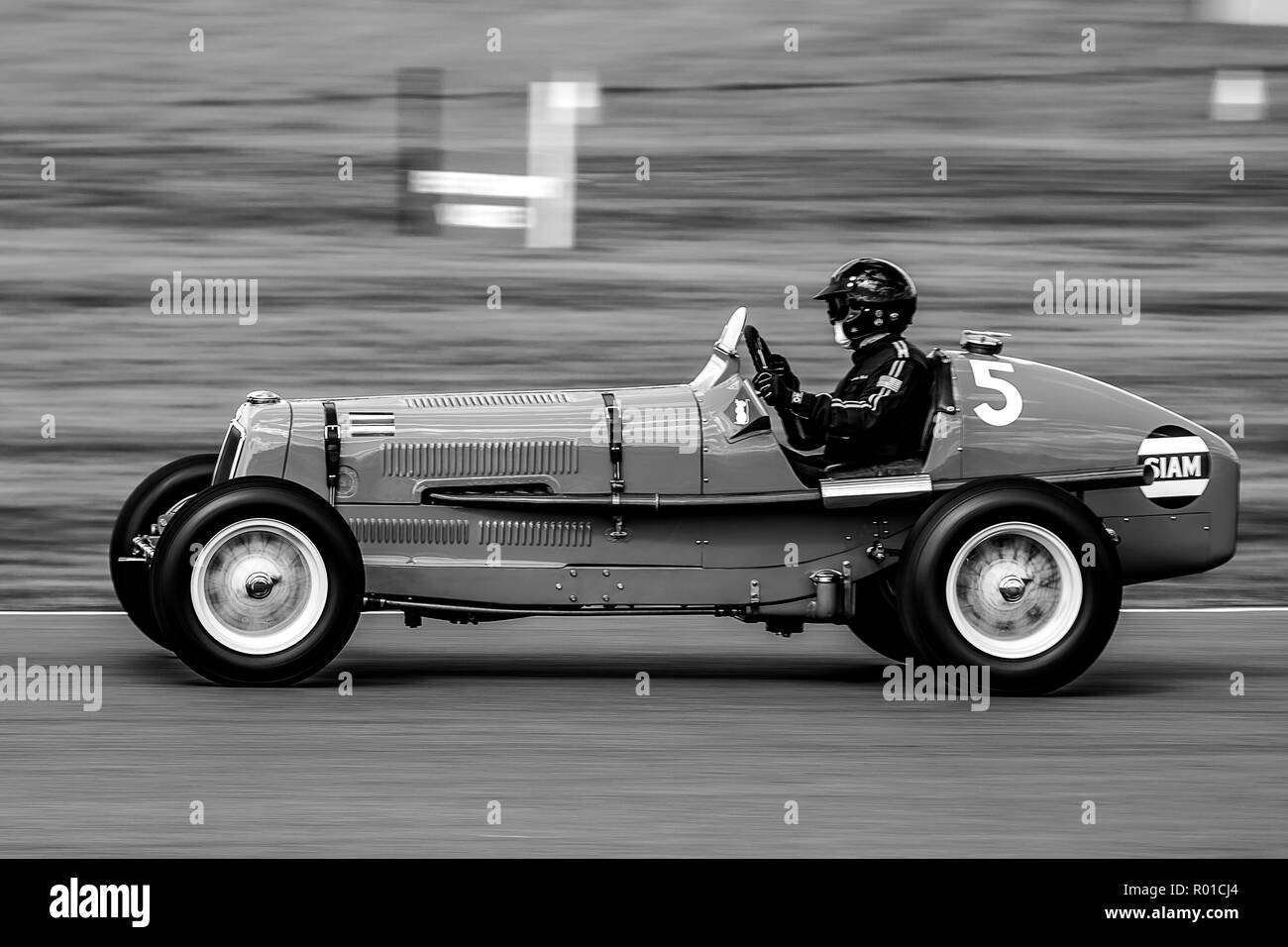 1936 ERA B-Type R5B Remus Driver Charles McCabe Stock Photo - Alamy