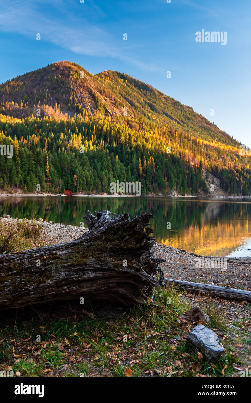 Sullivan Lake in the Colville National Forest, Washington State, USA ...