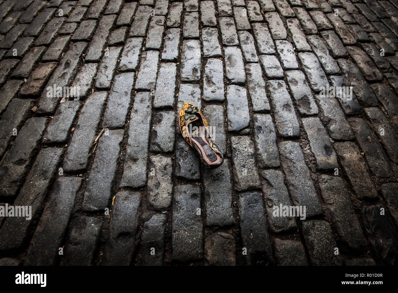 Abandoned Shoe High Resolution Stock Photography and Images - Alamy