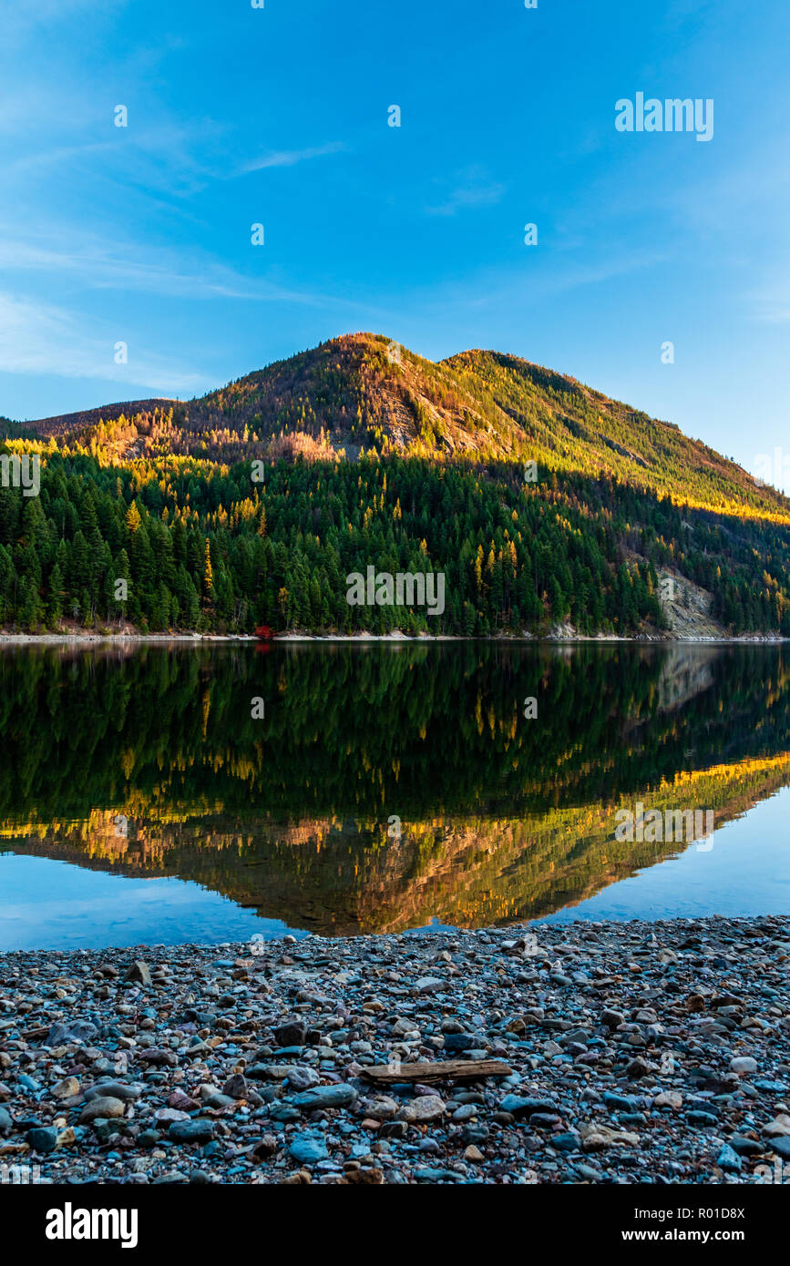 Sullivan Lake in the Colville National Forest, Washington State, USA ...