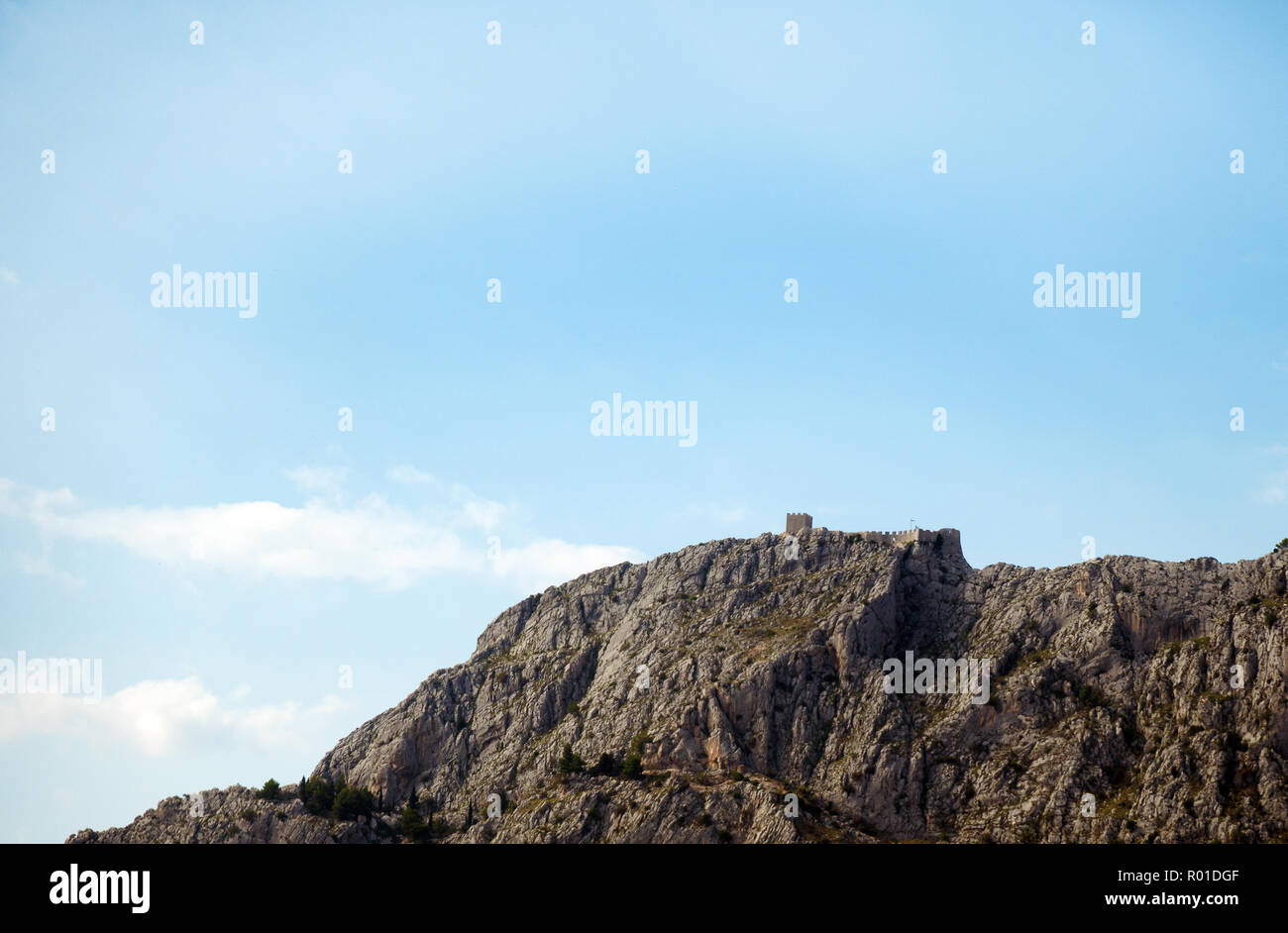 Omis and croatia and climb hi-res stock photography and images - Alamy