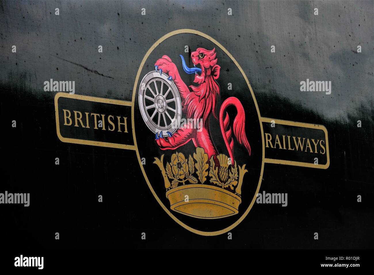 British Railways sign Stock Photo - Alamy