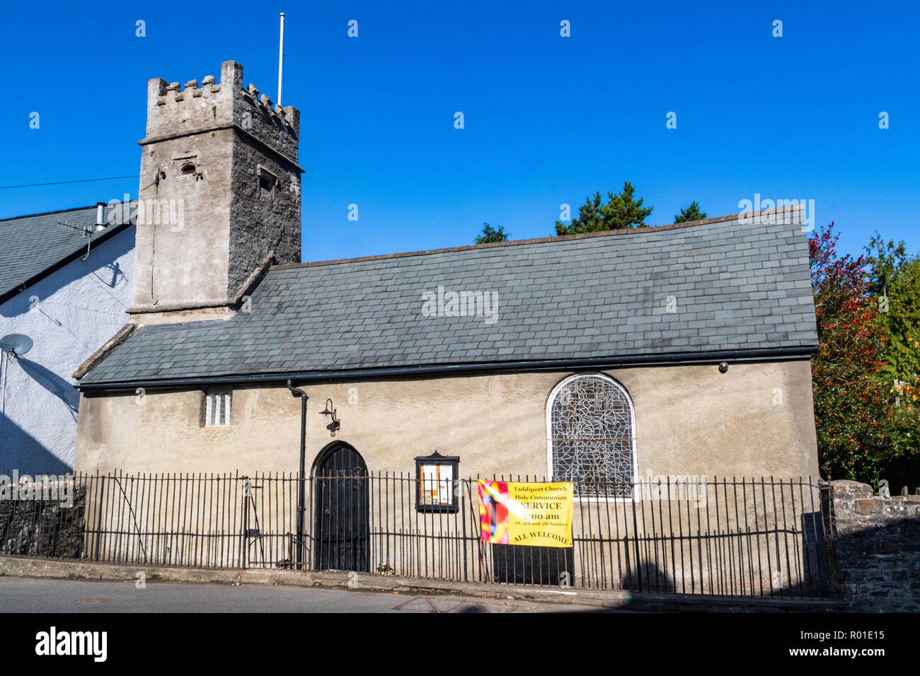 Exterior View of the Chapel of Saint Mary Magdalen, Taddiport, Great ...
