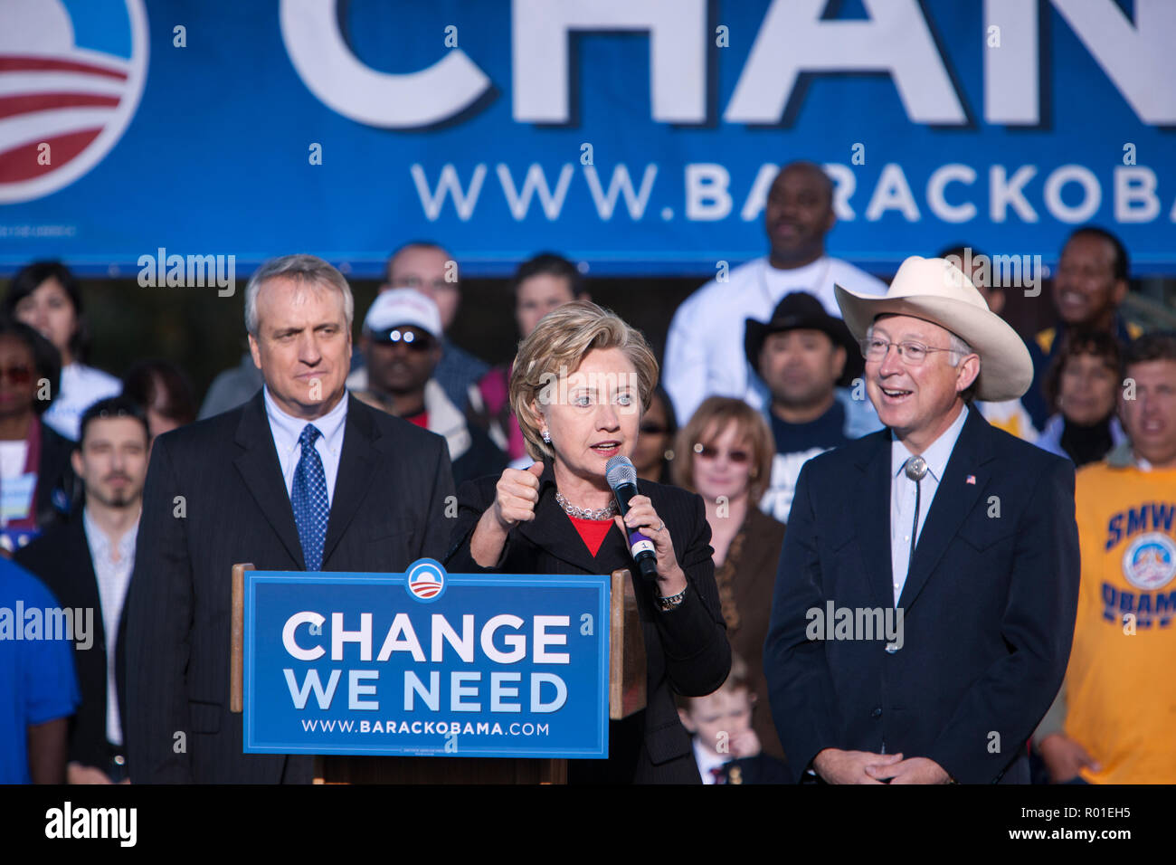 Hillary clinton 2008 campaign hi-res stock photography and images - Alamy