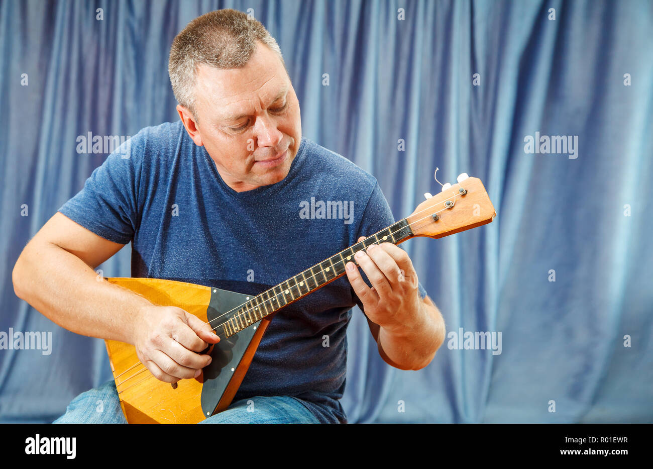 Balalaika Player High Resolution Stock Photography and Images - Alamy