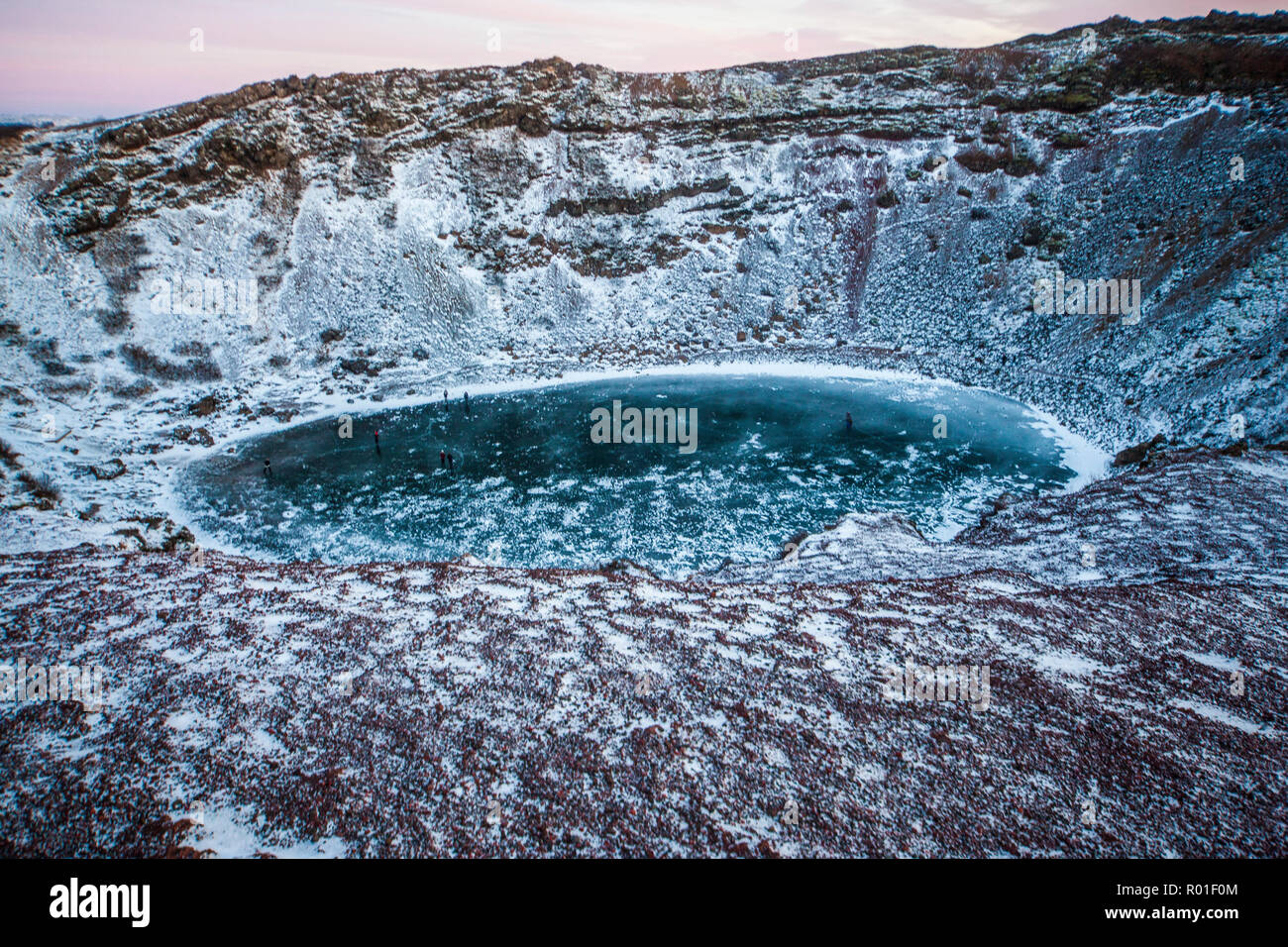 Kerio crater in winter hi-res stock photography and images - Alamy