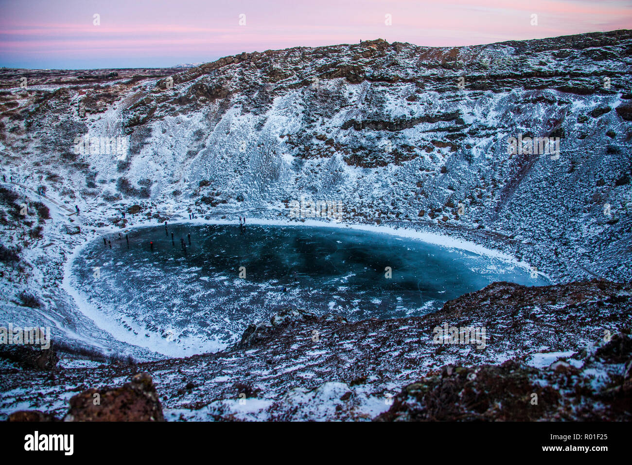 Kerio crater in winter hi-res stock photography and images - Alamy