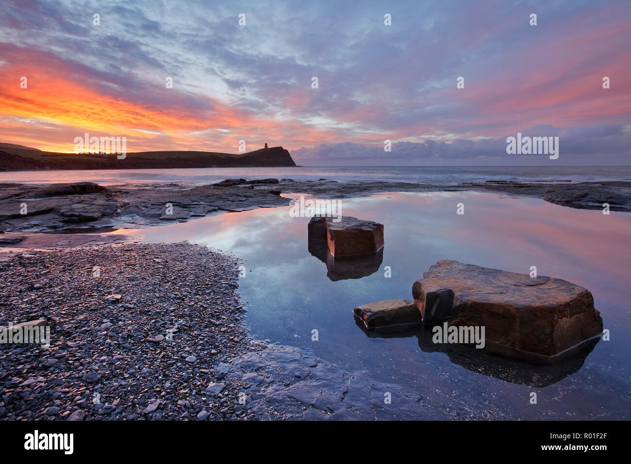 Kimmeridge Bay, Isle of Purbeck, Jurassic Coast, Dorset, England Stock ...