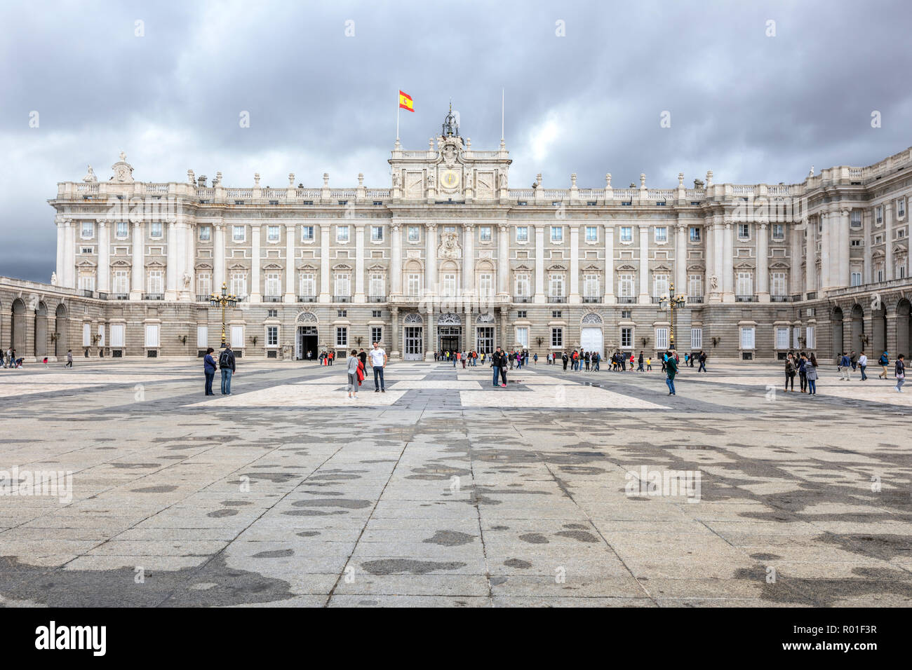 Madrid, Royal Palace, Spain, Europe Stock Photo - Alamy