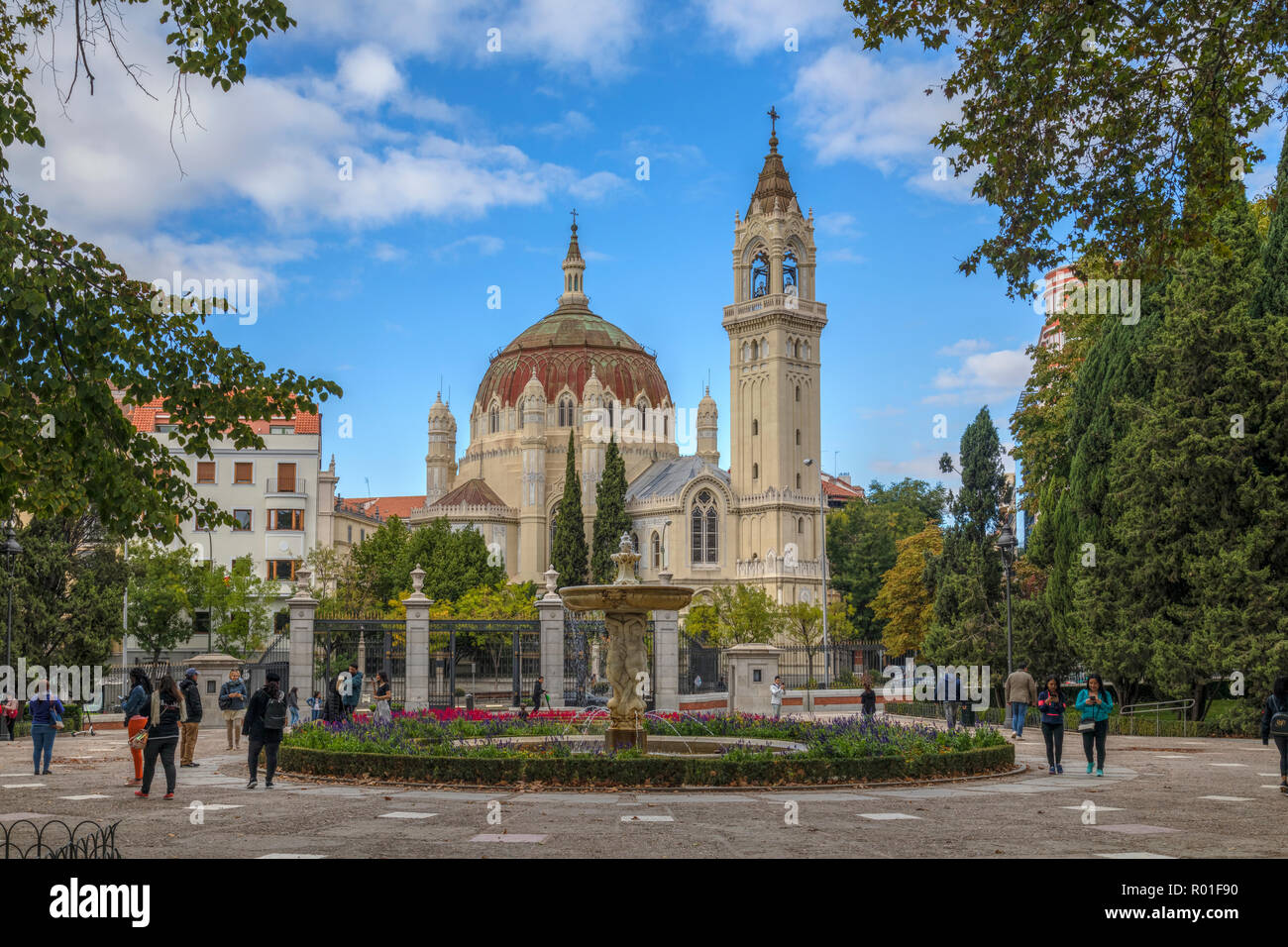 Madrid, Church of San Manuel y San Benito, Spain, Europe Stock Photo ...