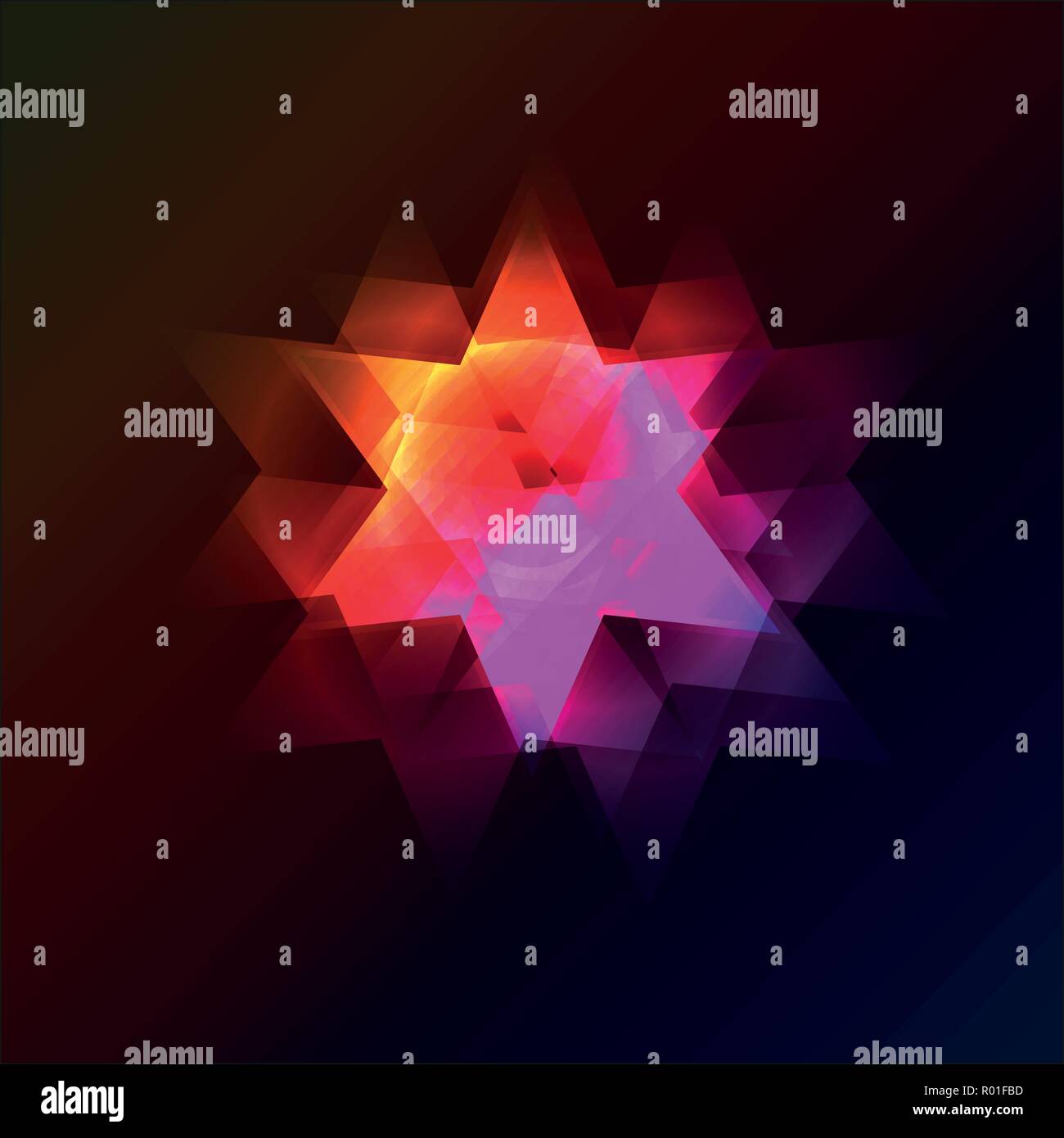 stars at night animation full of colour Stock Vector Image & Art - Alamy
