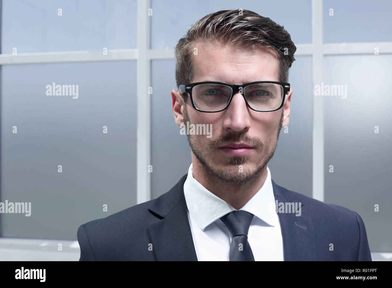 Closeup portrait attractive businessmen in hi-res stock photography and ...
